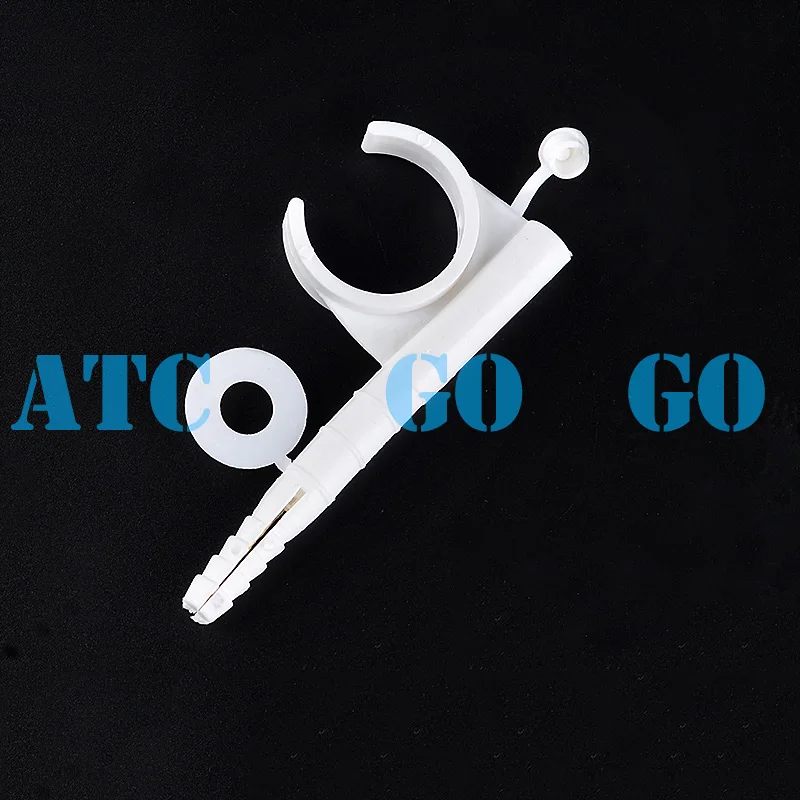 10pcs C type Plastic PPR Lock Type Pipe Clamp Clamp Holder for Water ...