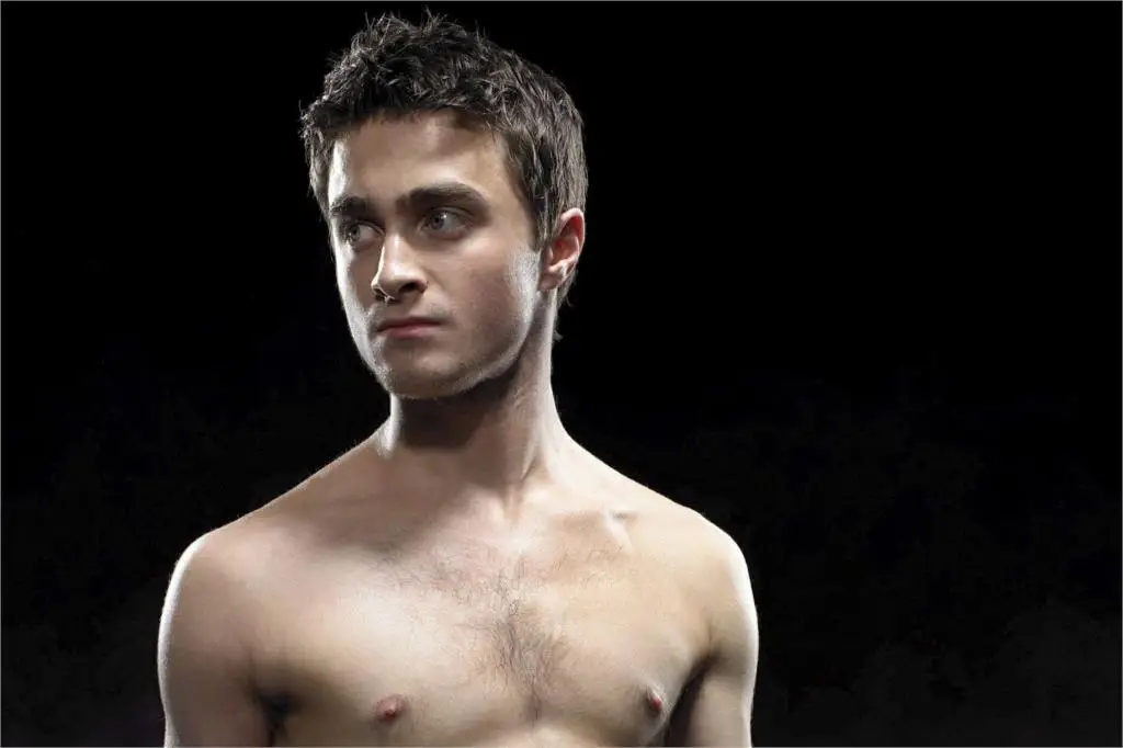 British film actor Daniel Radcliffe Sexy upper body Home Decoration Art ...