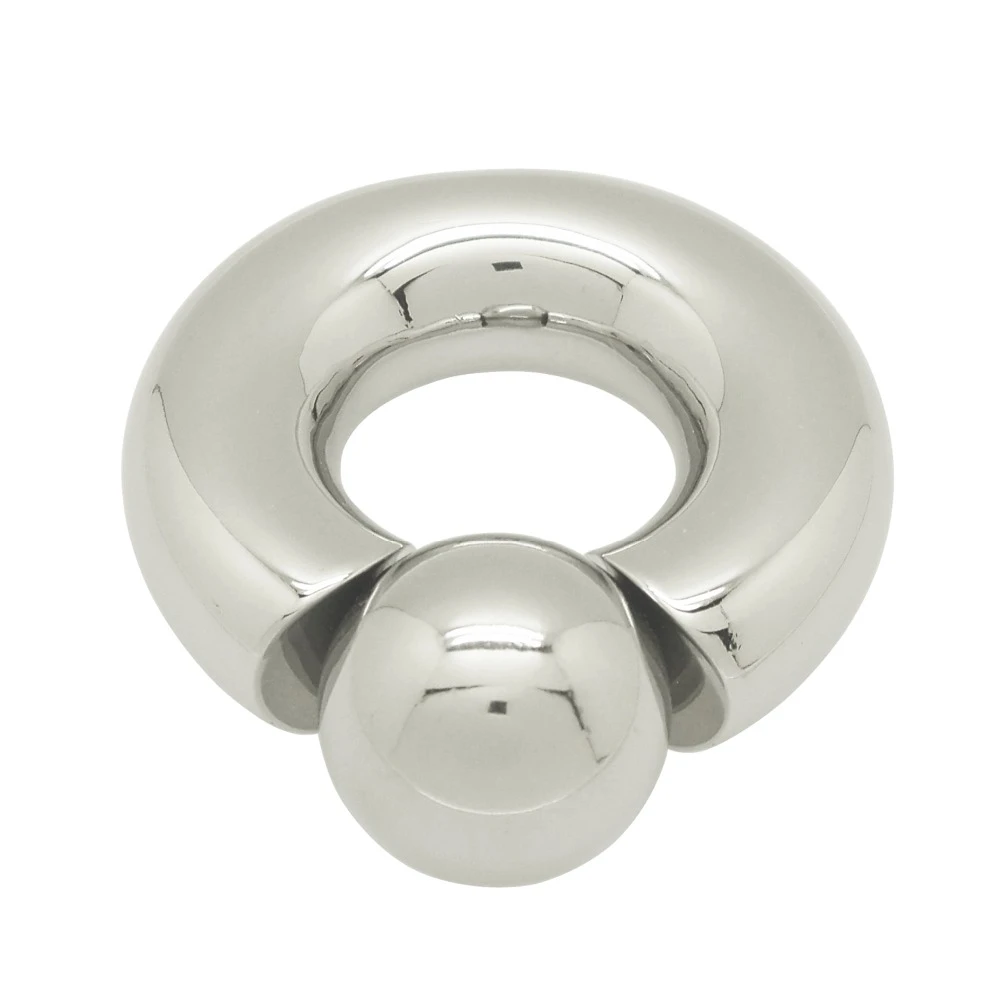 Titanium Piercing Ring Body Jewelry Screw In Ball Ring For Man Genital ...
