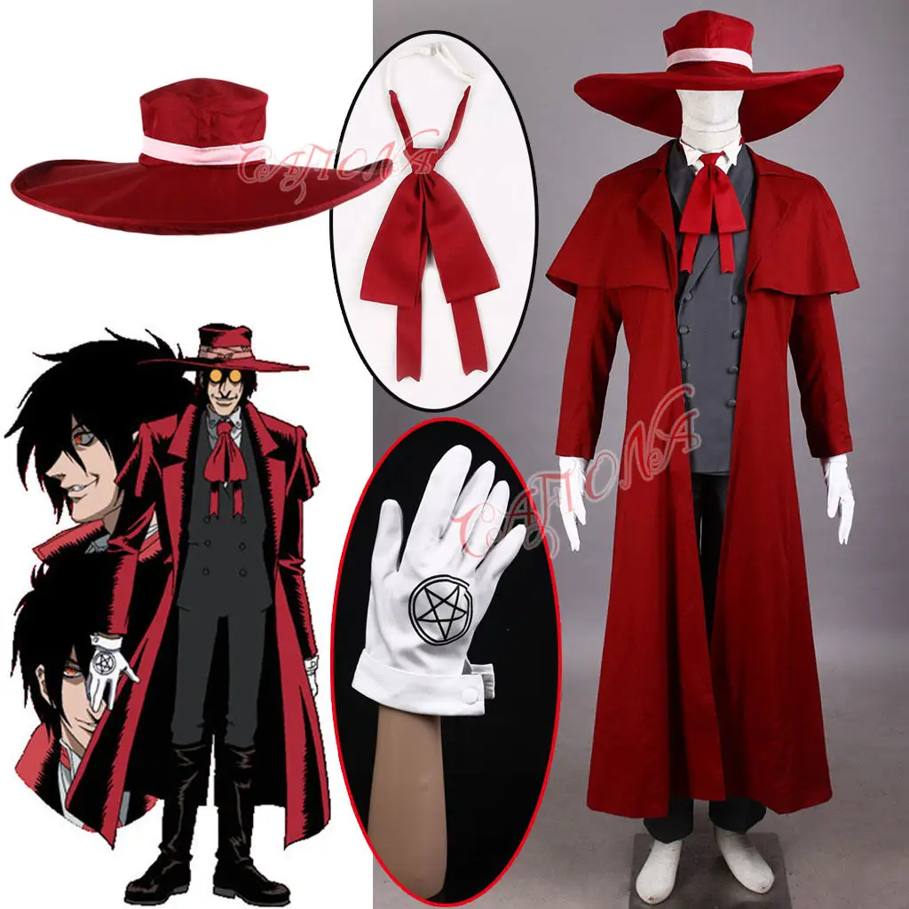 Costumi-Cosplay-di-cafional-Hot-Hellsing-Alucard-Cool-Vampire-Hunter ...