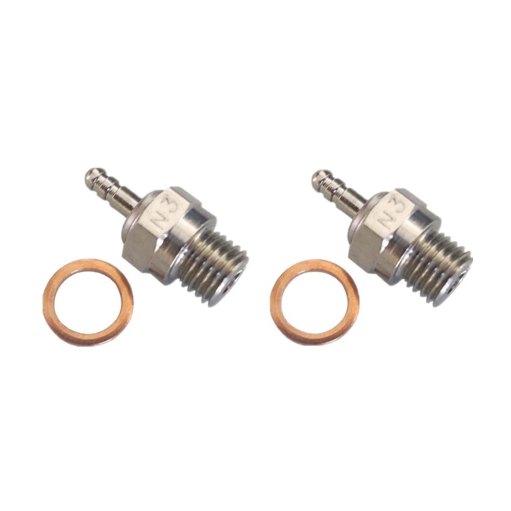 Steel Glow Plug Accessories Buggy Universal Engine Duty Parts Nitro ...