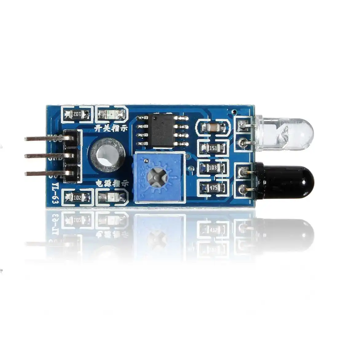1pc Infrared Barrie Obstacle Avoidance Sensor Module For