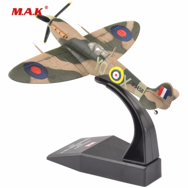 kids toys 1/72 Alloy Diecast UK 1941 Supermarine Spitfire Mk Vb Plane ...