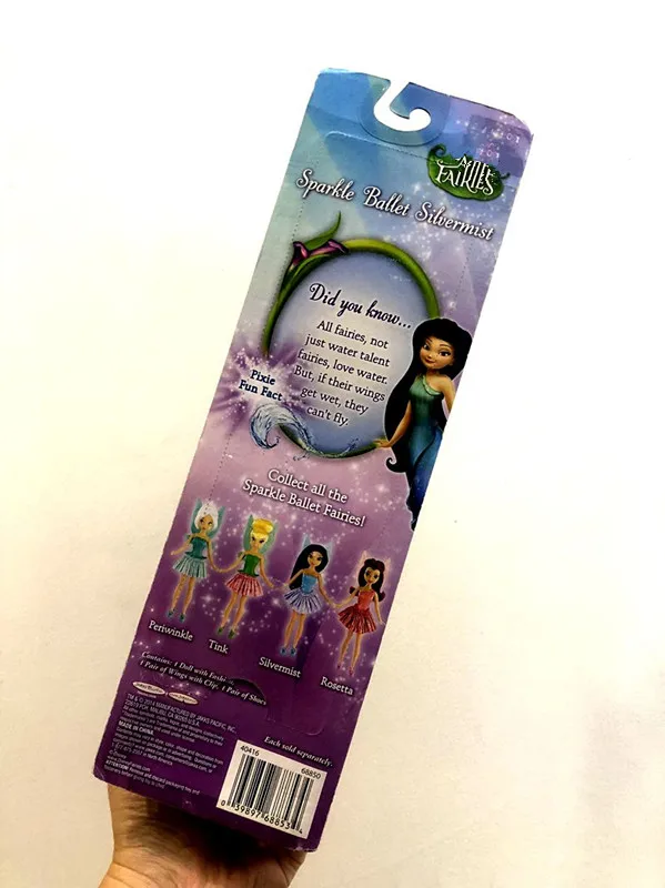 Original Tinker Bell Fairies Silvermist Princess Doll Play House Toy ...