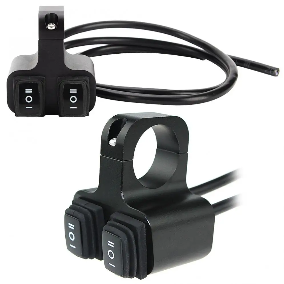 Durable Waterproof Universal Handlebar Three-way Switch Button ...