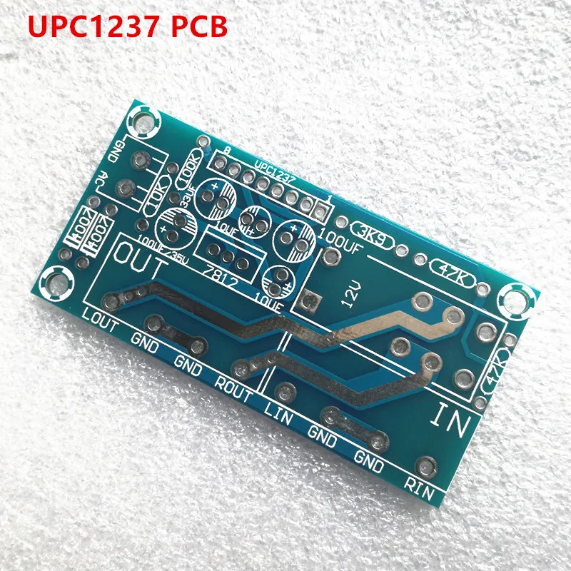 UPC1237 c1237 7812 스피커 보호 보드 DIY PCB 1 릴레이 2 채널, 앰프 혼 보호 보드|Shell ...