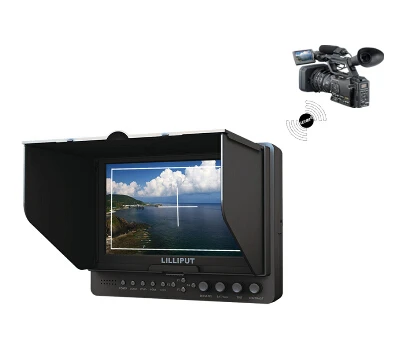 LILLIPUT Monitor LED inalámbrico con entrada HDMI, Monitor Lilliput 665 ...