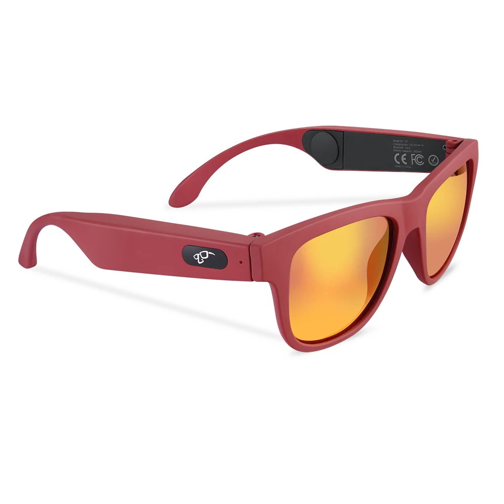 G1 K2 Polarized Sunglasses Smart Touch Microphone Bone Conduction Headsets Stereo Bluetooth