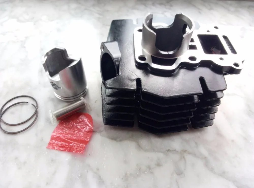 Two Stroke Ax100 50mm Motorcycle Cylinder Kits With Piston - Engines ...