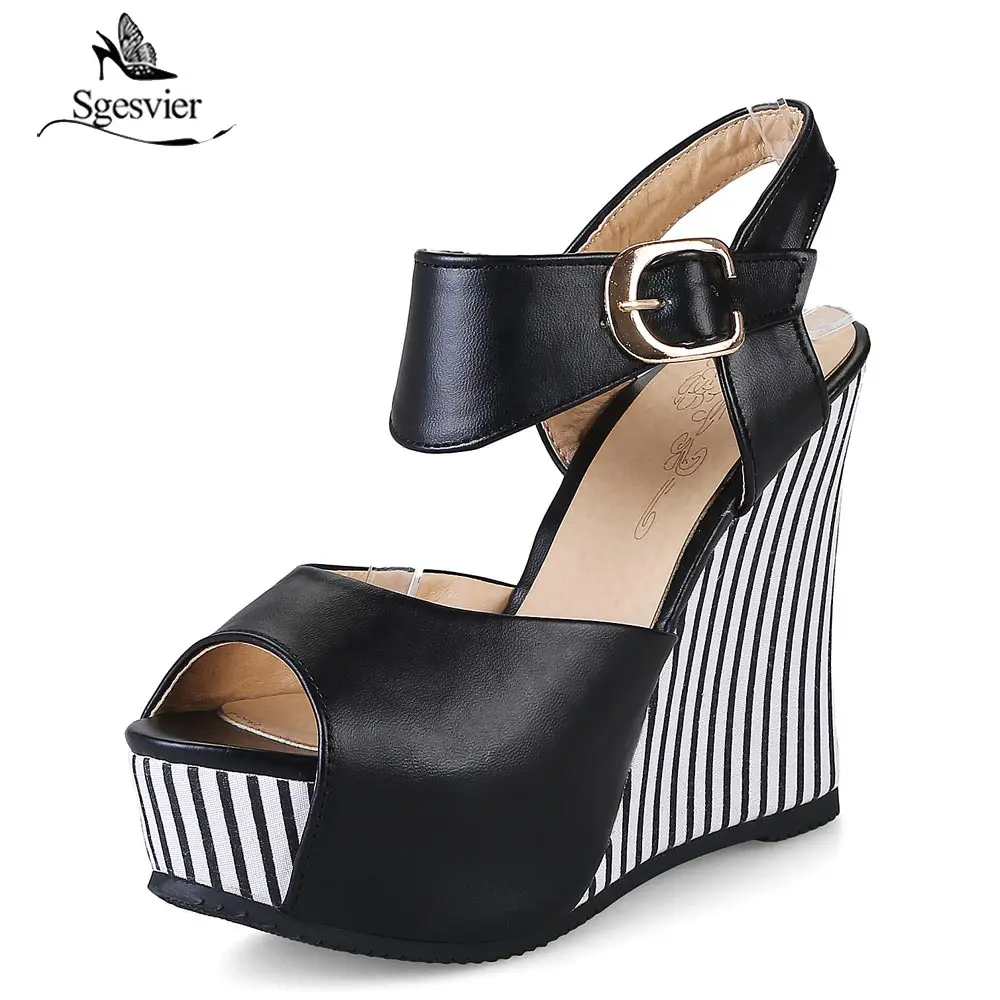 Sgesvier-Women-Concise-Platform-Open-Toe-Casual-Shoes-Woman-Sandals ...