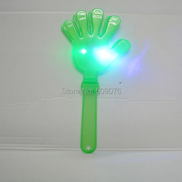 Flashing LED Light Glow Hand Clapper light up toys Applause props LED ...