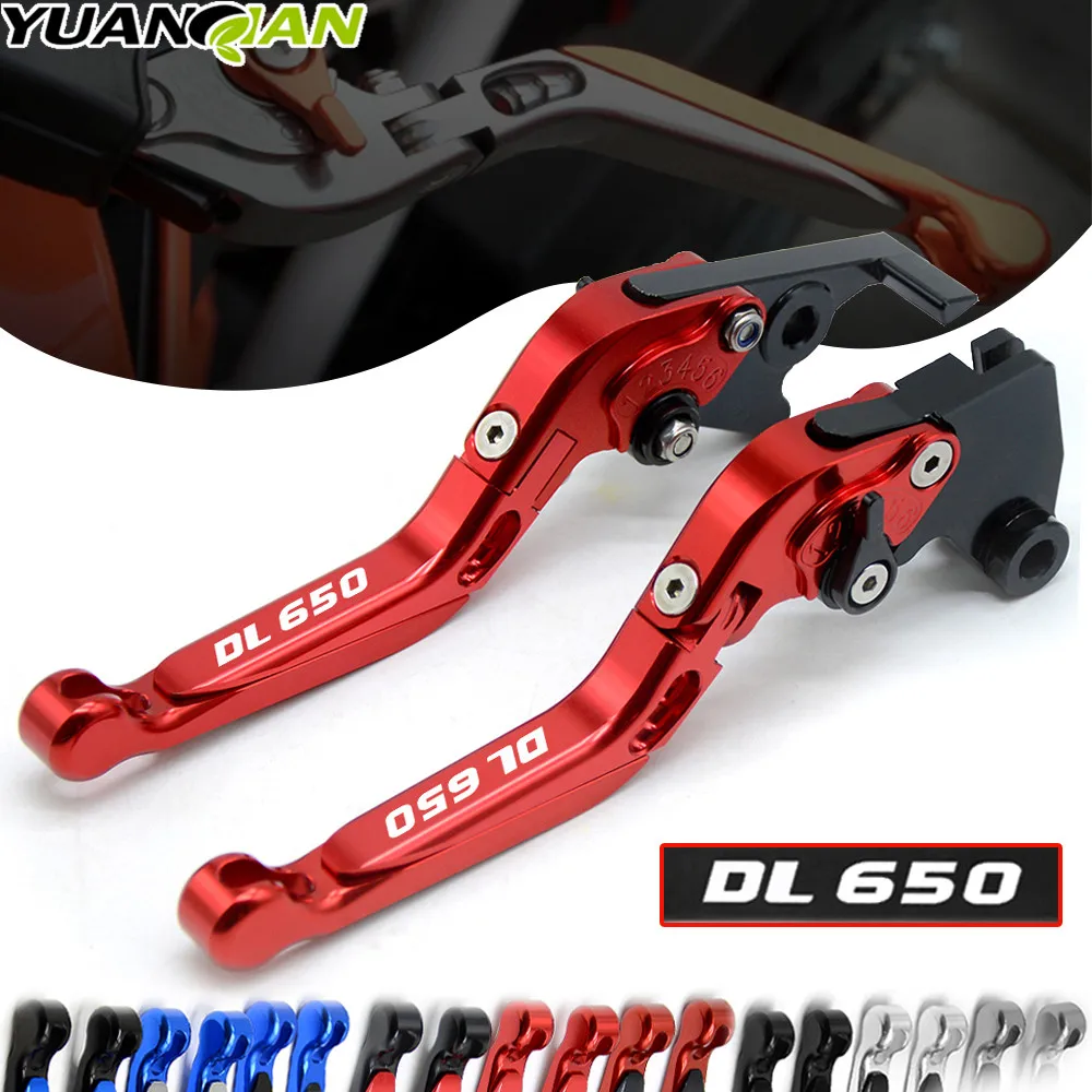 With Logo Cnc Golden Motorcycle Brake Clutch Levers For Suzuki Dl650 V ...