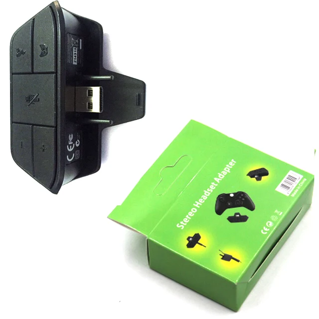 For Xbox One Stereo Headset Adapter Controller Audio Adapters Headphone Converter For Microsoft