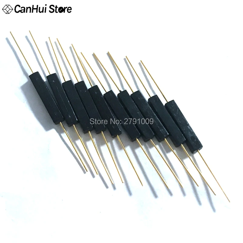10-pcs-Plastic-Type-2-14mm-Normally-Open-Reed-Switch-GPS-14A-Magnetic ...