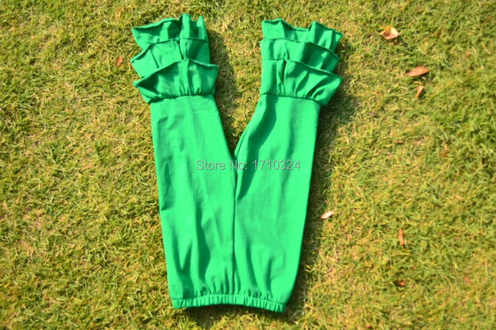 Baby Girls Toddler Triple green Pants Leggings Wholesale Ruffle Pant ...