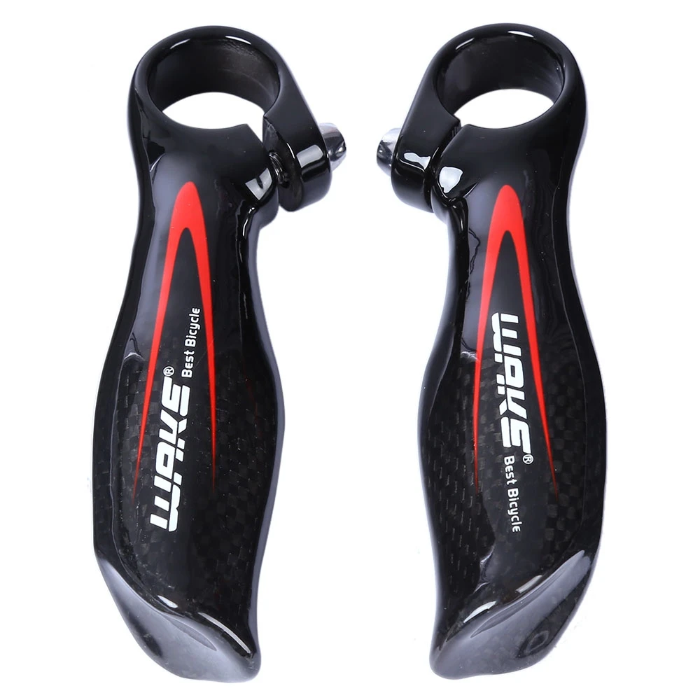 Superior 2pcs/pair Glossy MTB Bicycle Handlebar Road Mountain Bar Ends ...