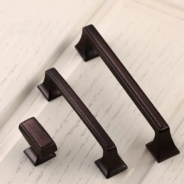 Retro Red Bronze Drawer Dresser Handle Cupboard Pulls handle knobs ...