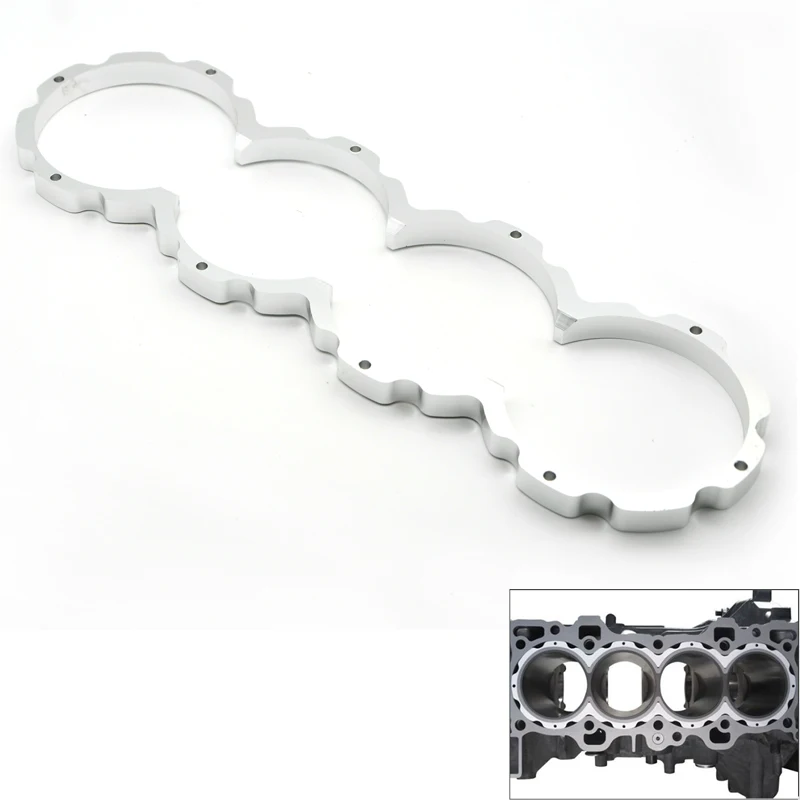 Aluminum-Engine-Block-Guard-Blockguard-for-Honda-Acura-Civic-B16-B18 ...
