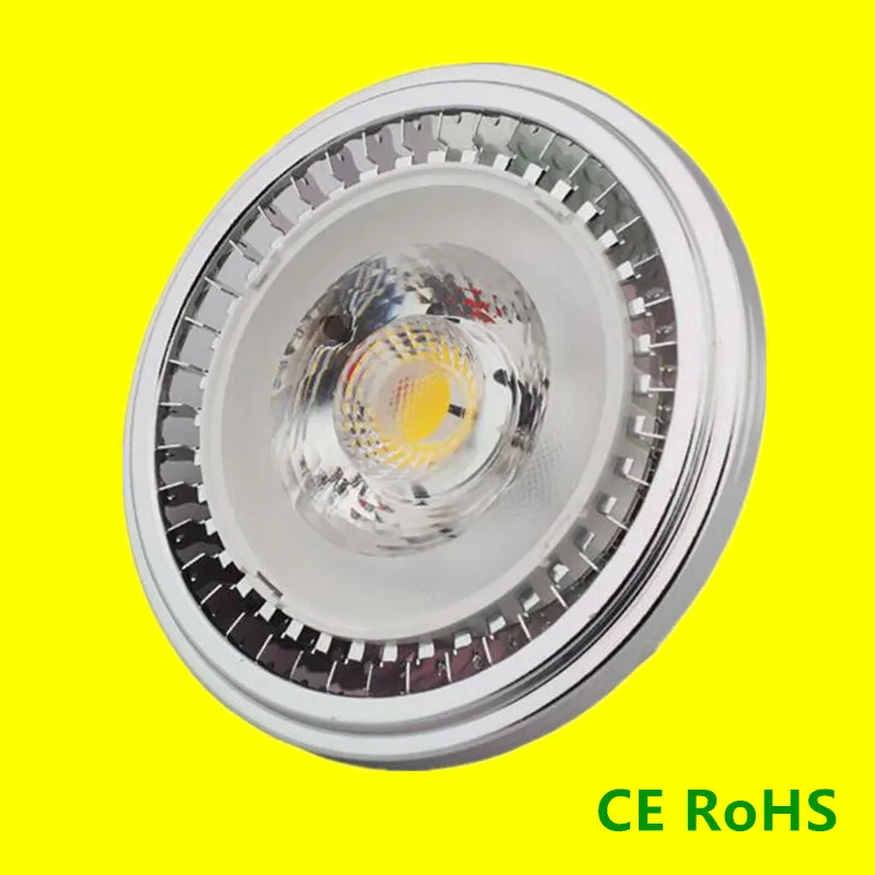 15W 밝기 조절 AR111 QR111 LED 스포트라이트 G53 LED 전구 15W COB 실내 가정 조명 DC12V/110V ...