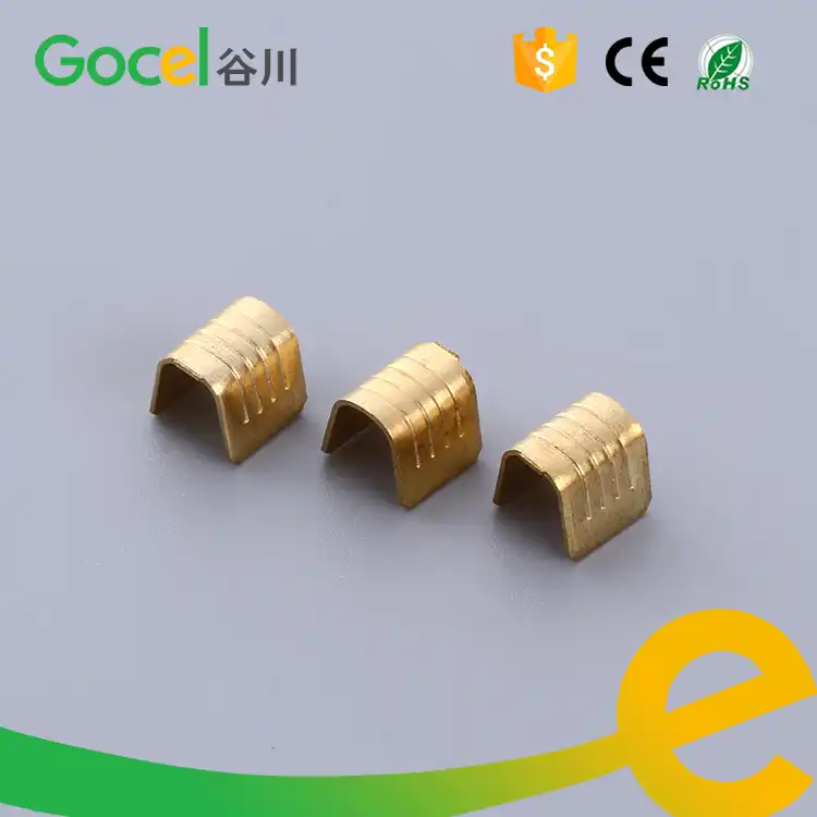 U shape terminal,wire crimp terminal,brass electrical connector,DJ454A ...