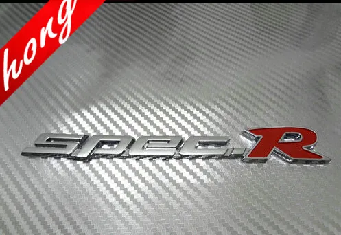 10pcs Free shipping High quality SPECR SPEC R sticker badge emblem car ...