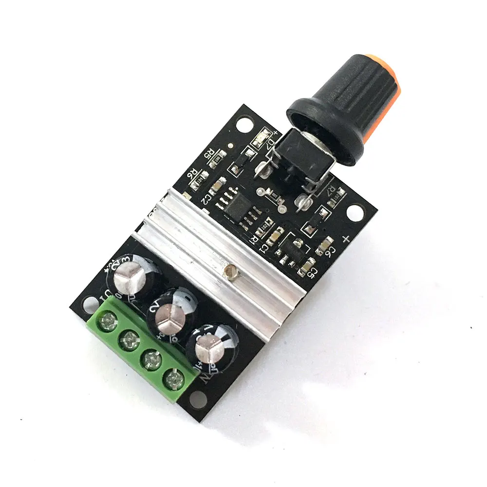 DC 6V 12V 24V 28VDC 3A 80W PWM Motor Speed Controller Regulator ...