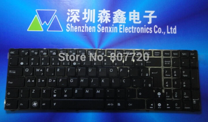 100% New And Original Brazilian Keyboard For Asus G51 G51j G51v G53 ...