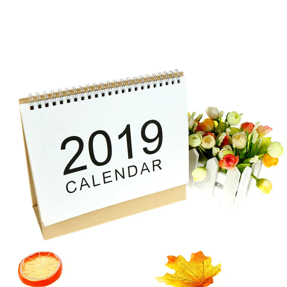 2019 Table Calendar weekly planner Monthly plan To Do List Desk ...
