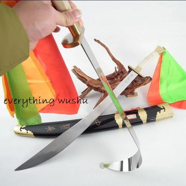 Tai Chi Double Broadswords Wushu Double Swords Shaolin Swan Dao ...
