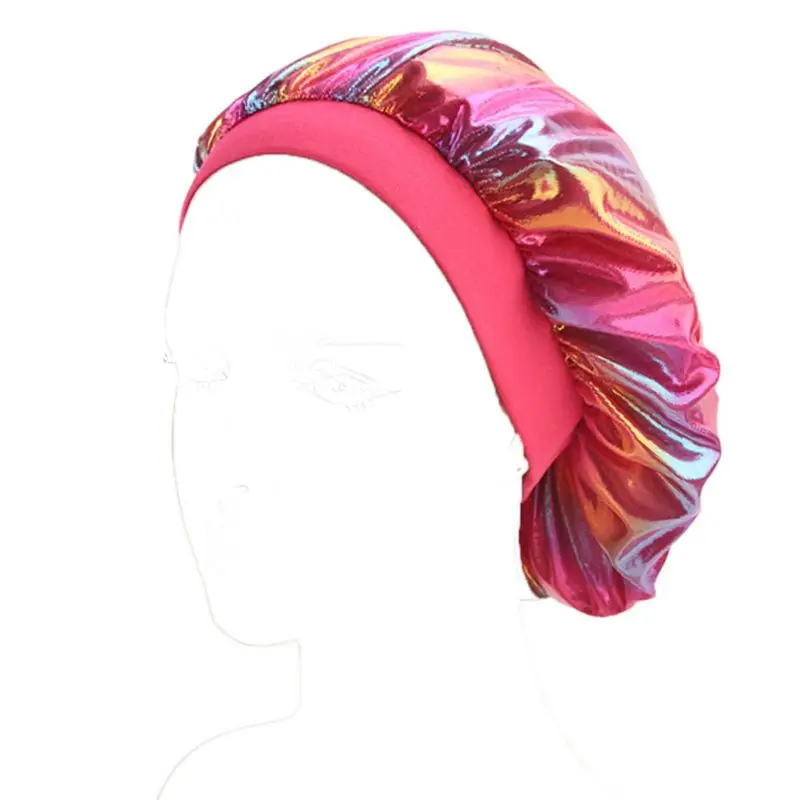 Elastic Rainbow Pride Glitter Bonnet - Queerks™