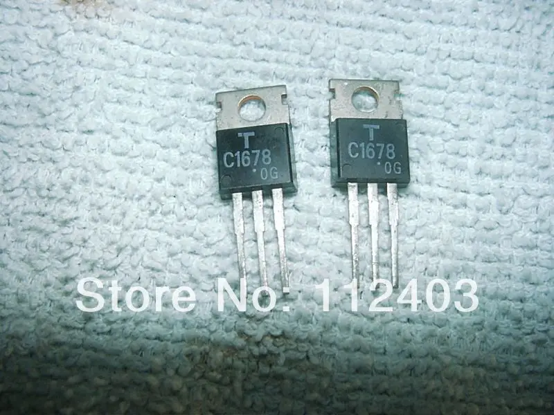 2SC1678 Original New Silicon NPN Power Transistor C1678 Integrated Circuit|transistor npn ...