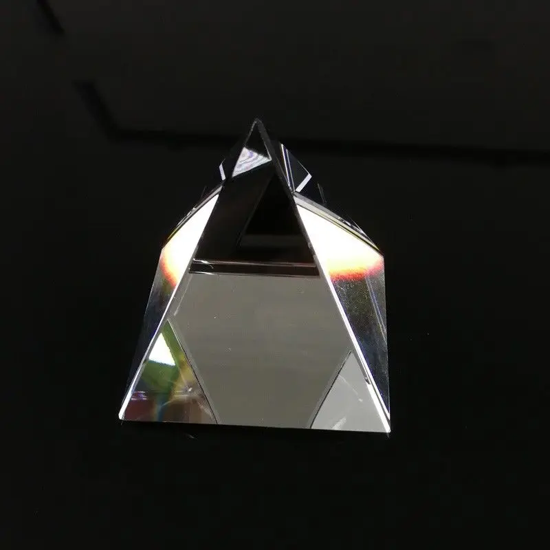 1PC 150mm Optical Glass Four Sides Pyramid Prism For Optical Experiment ...