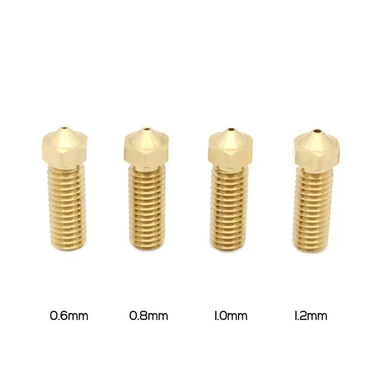 【KAMDSS015】Volcano 3D printer All metal brass Lengthen extruder nozzle ...