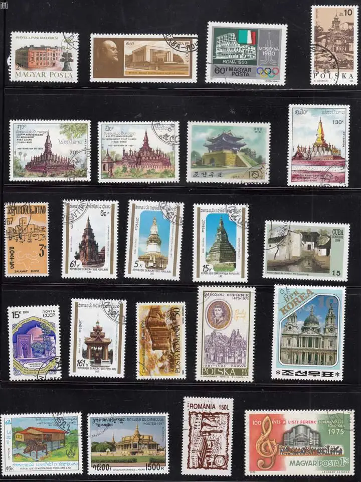Stamps Of Different Countries