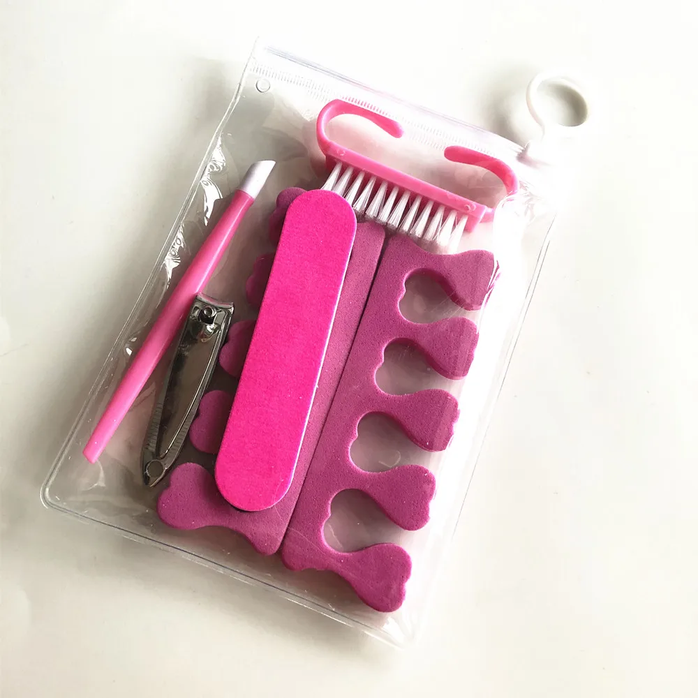 10 Pcs Manicure Set Pedicure Kit Disposable Nail Kit Hotel Nail File ...