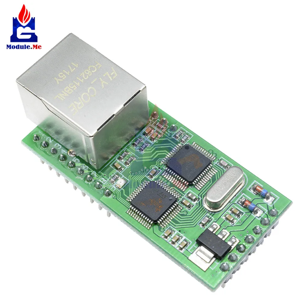 Top Ethernet To Ttl Rs232 Serial Ttl To Tcp Ip Rj45 Converter Transmission Module Expansion