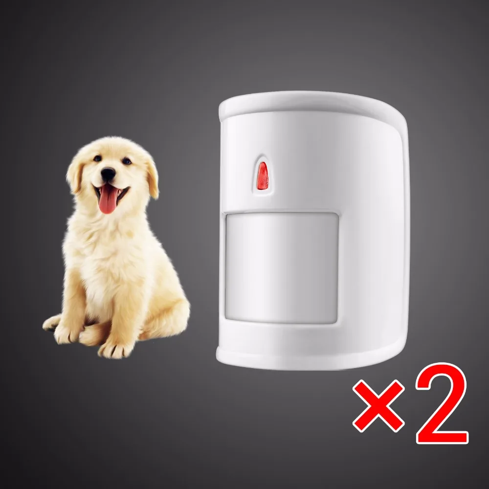 2 Pieces High Quality Wireless Pet immune Anti pet Pir Detector 433MHz ... 2 Pieces High Quality Wireless Pet immune Anti pet Pir Detector 433MHz ...