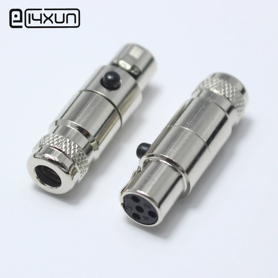 1pcs-Mini-XLR-4Pin-3Pin-5Pin-6Pin-Female-jack-Small-XLR-4P-Audio-Socket ...