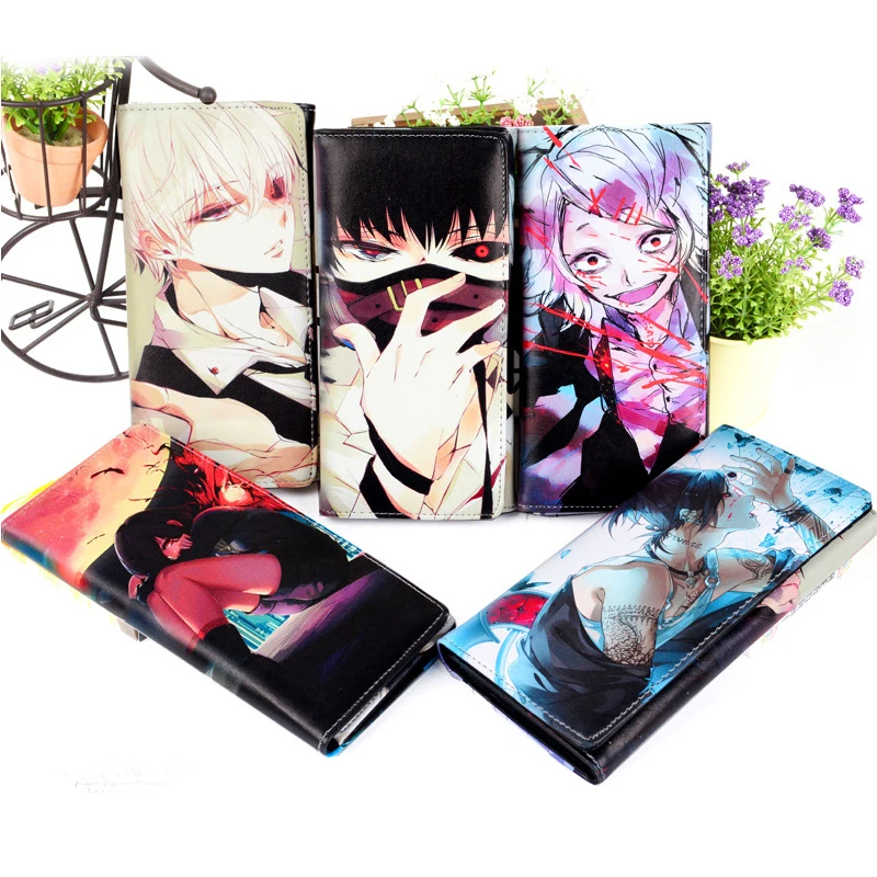 Anime Tokyo Ghoul Ken Kaneki Long Wallet For Men And Women ...