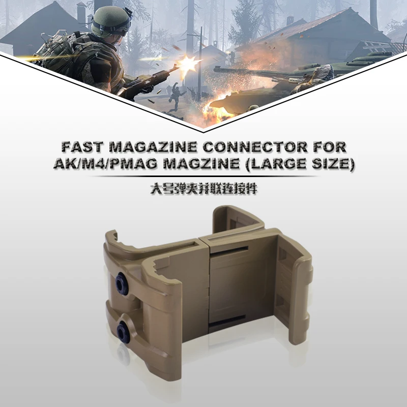 ActionUnion Tactical Rifle Magazine Parallel Connector AK M4 PMAG Mag ...