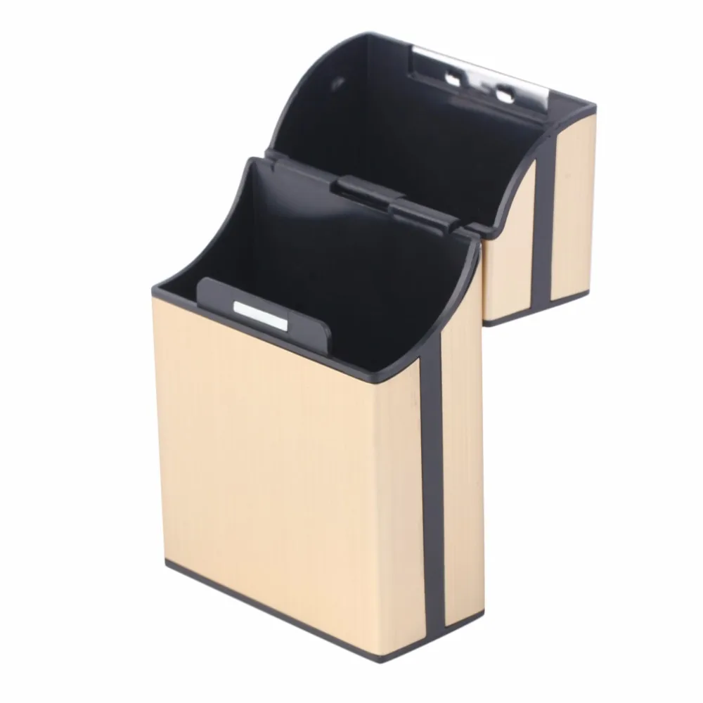 Home Use Light Aluminum Cigar Cigarette Case Tobacco Holder Pocket Box ...