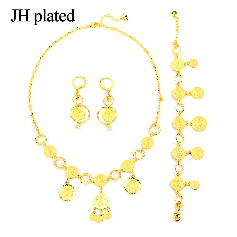 JHplated-Dubai-Gold-Color-Jewelry-Sets-Necklace-Bracelet-Earrings-For ...