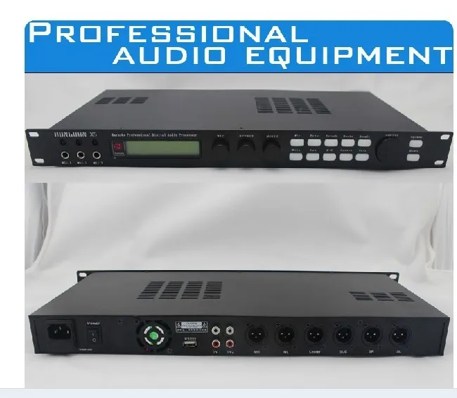 Genuine new DSP digital processor X5 Professional KTV karaoke OK stage performances before the ...
