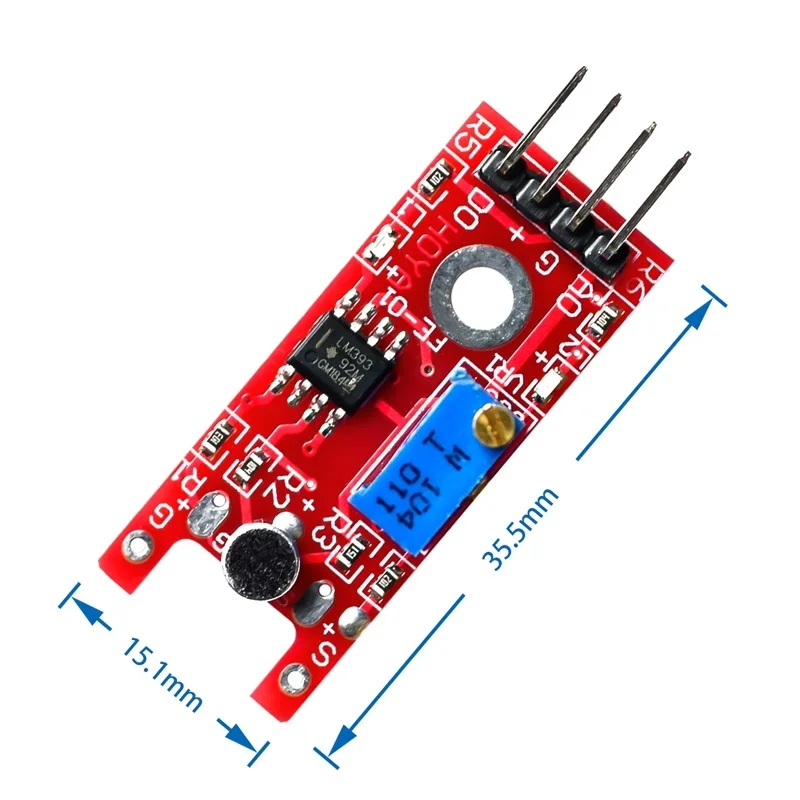 Microphone Amplifier Module Sound Module MIC Microphone Speech Module ...