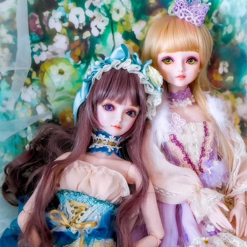 Fashion toy Night Lolita Princess Pink Skin 1/4 BJD Doll 18 jointed ...