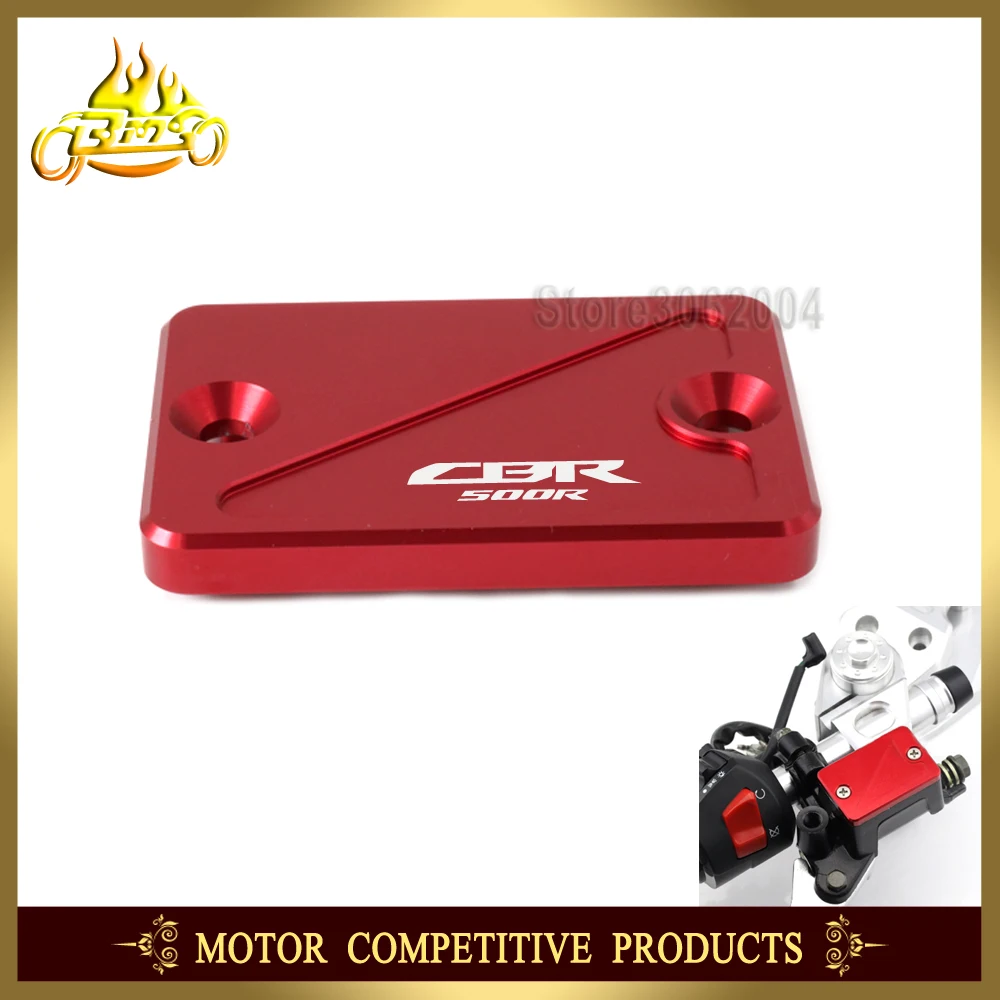 Front Brake Master Cylinder Fluid Reservoir Cover Cap Motorcycle For ...