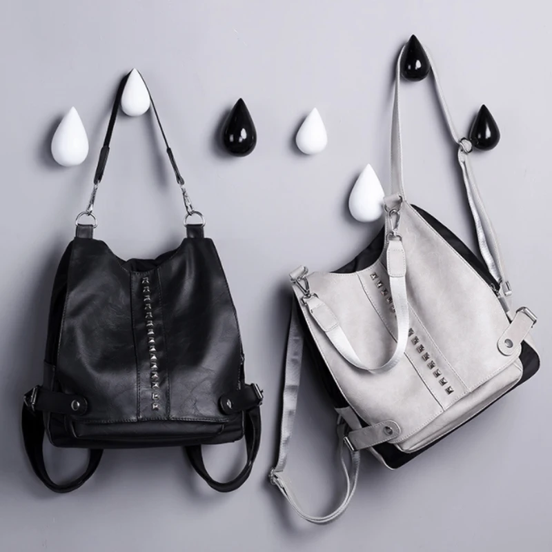 2019 new ladies backpack fashion Oxford cloth European and American ...