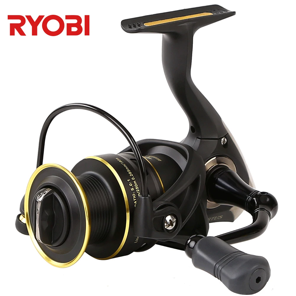 RYOBI Original Fishing Reel VIRTUS Spinning Reel Ultralight Aluminum ...