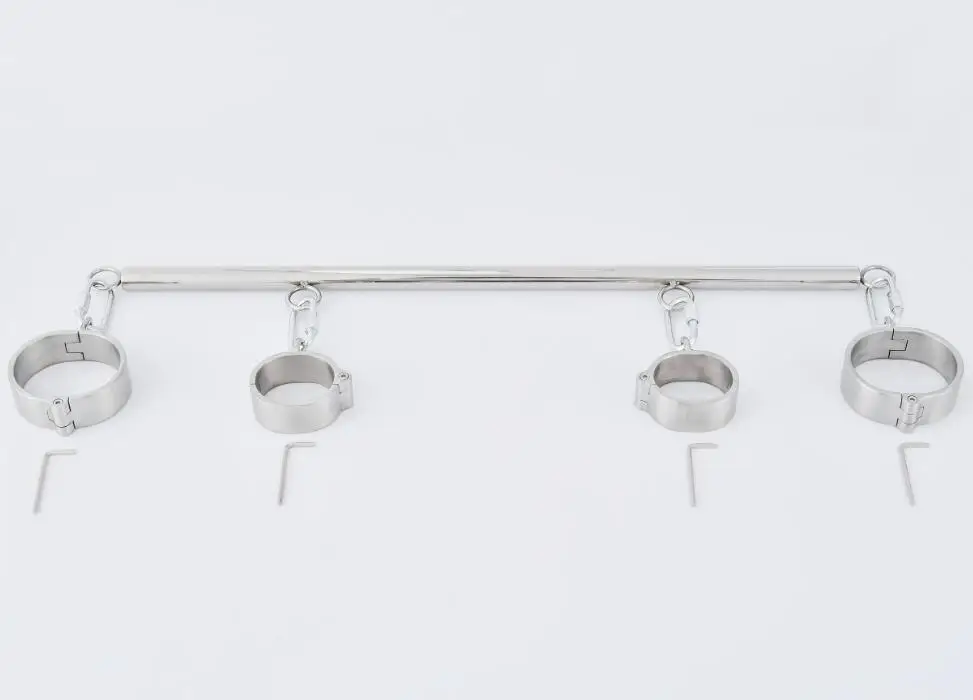 Latest Screw Lock Stainless Steel Detachable Bondage Frame Handcuffs ...