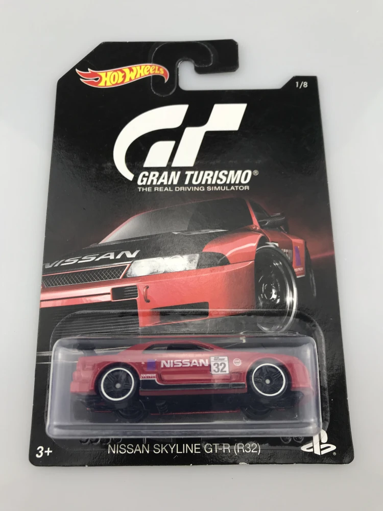 NISSAN SKYLINE GT R (R32) Metal Diecast Cars Collection Kids Toys ...